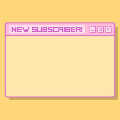 Placeit Twitch Alert Template For A Recent Donation Pop Up Message