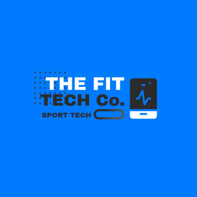Placeit - Logo Maker for a Fitness Tech Brand