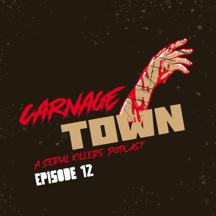 Placeit - Podcast Cover Generator for a Show About Serial Killers' Crimes