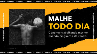 Placeit - YouTube Thumbnail Template for a Boxing-Themed Channel