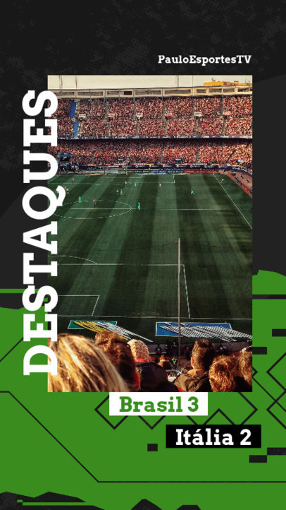 Placeit - YouTube Thumbnail Creator for a Sports Match Highlights