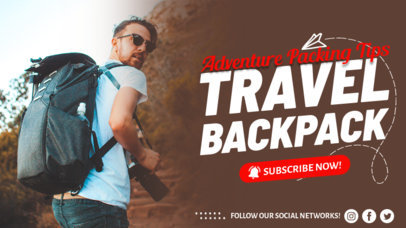 Placeit - YouTube Thumbnail Design Creator for Outdoor Travel Channels