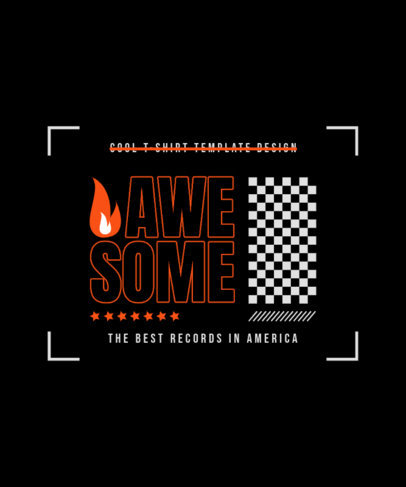 Placeit - T-Shirt Design Creator With a Chaotic Layout