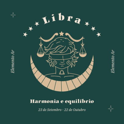 Placeit - Instagram Post Design Creator Featuring an Astrology Theme ...