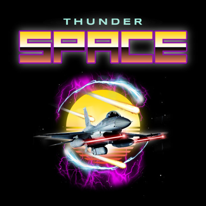 Placeit - Synthwave Album Cover Maker With an Edgy Retro Aesthetic