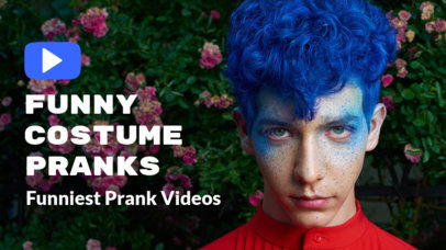 Placeit - YouTube Thumbnail Generator for a Comedy Challenges Channel