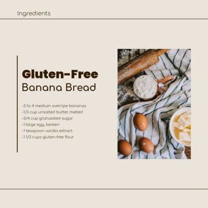 Placeit - Instagram Post Design Creator for Cooking Tips and Recipes