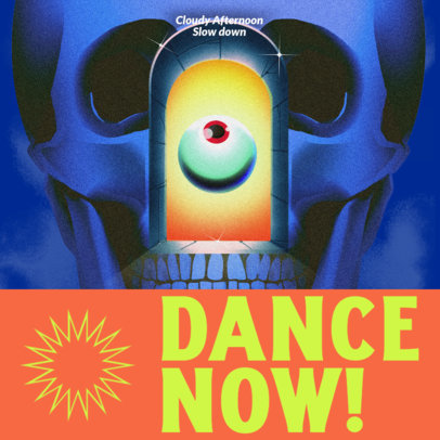 Placeit - Vintage Album Cover Generator for a Heavy Metal Band