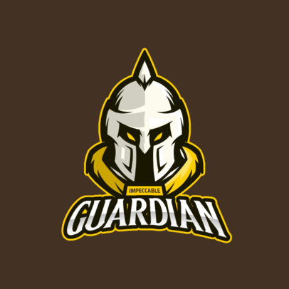 Placeit - Medieval Logo Generator with a Soldier Clipart