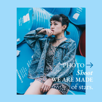 Placeit - Instagram Post Generator for a Girl-Squad Photoshoot Carousel