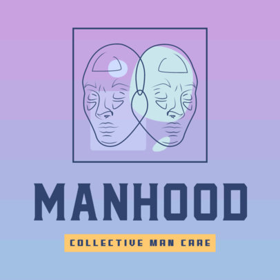 Placeit - Logo Maker for a Masculinity Education Forum