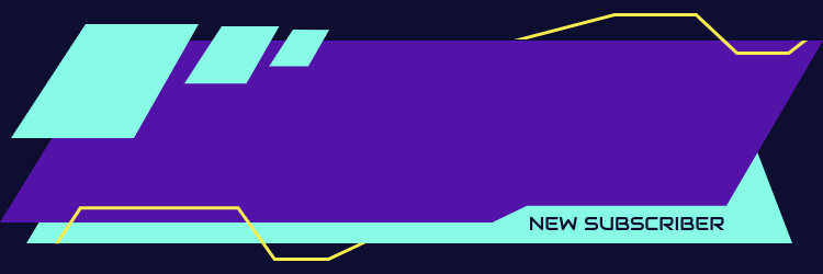 Placeit - Minimalistic Twitch Alert Box Maker with a Cybernetic Theme