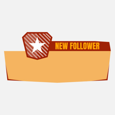 Placeit - COD-Inspired Twitch Alert Box Creator with a Simple Layout