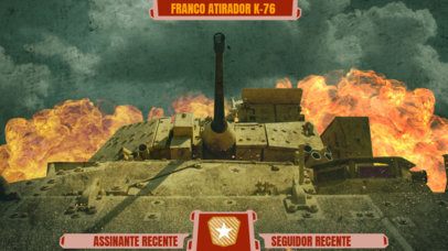 Placeit - Military-Themed Twitch Webcam Frame Maker Inspired by COD