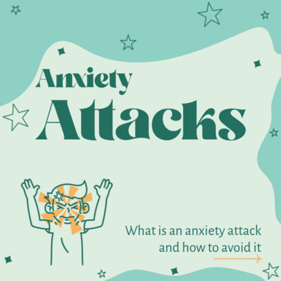 Placeit - Instagram Post Generator with Illustrations for Stress ...