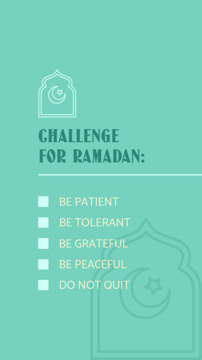 Placeit - Ramadan-Themed Instagram Story Design Generator Featuring a ...