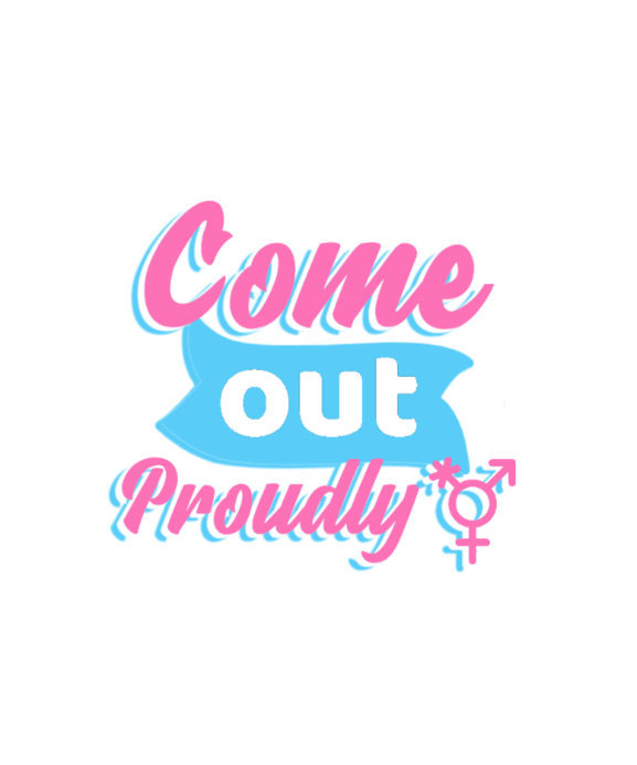 Placeit - T-Shirt Design Creator Featuring a Pro-LGBT Quote for Pride Month