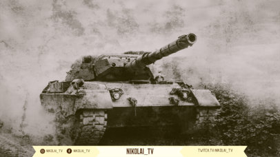 Placeit - Webcam Overlay Template with Military Icons for COD-Inspired ...