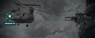 Placeit - COD-Inspired Twitch Overlay Creator with a Simple Layout