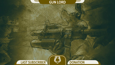 Placeit - Twitch Profile Banner Design Maker With War Graphics Inspired ...