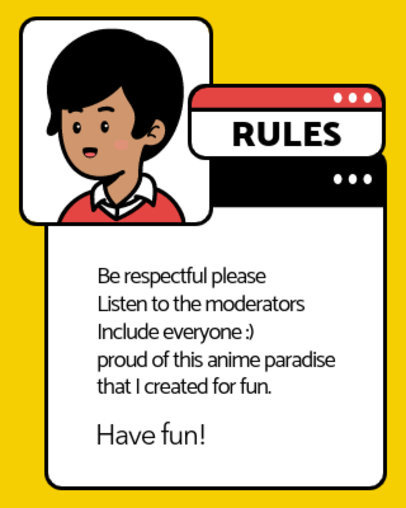 Placeit - Twitch Info Panel Template Sharing the Rules of a Gamer's Channel