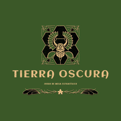 Placeit - Medieval-Themed Logo Template for a Strategy Wargame