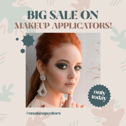 Placeit - Girly Instagram Post Creator for a Makeup Tutorial