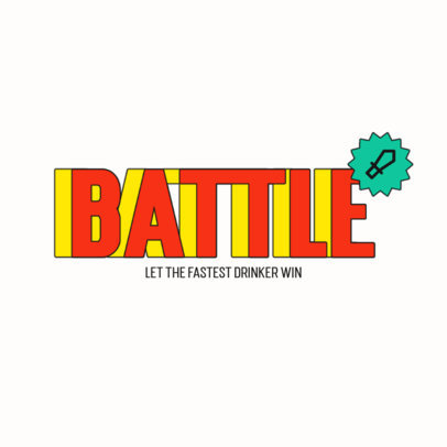 Placeit - Colorful Logo Creator with a Board Game Theme for a Coffee Shop