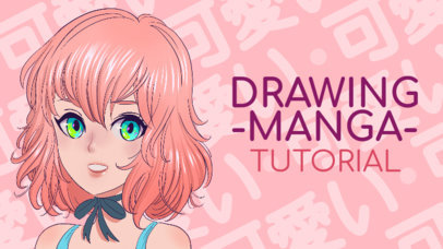 Placeit - Illustrated YouTube Thumbnail Template for a Tutorial on ...