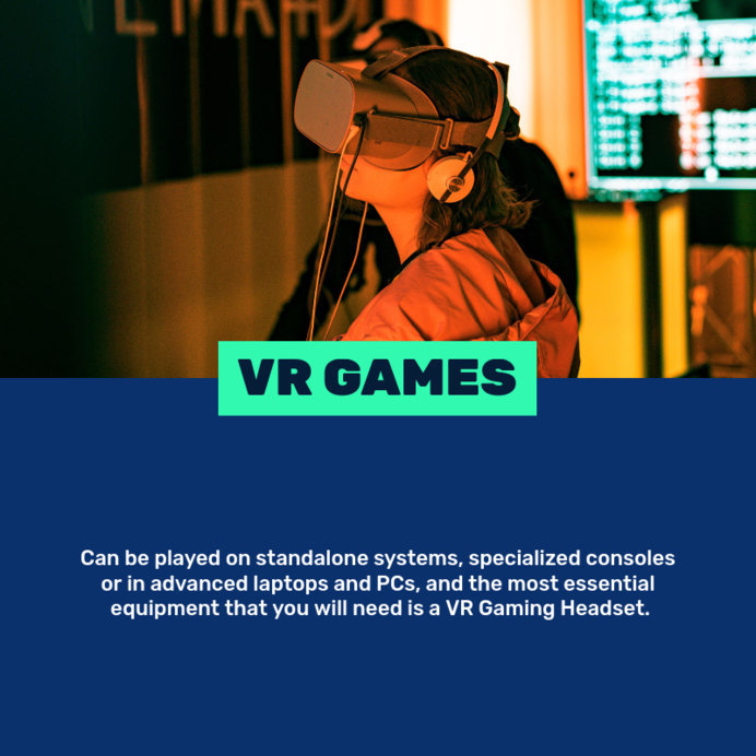 Placeit - Instagram Post Design Template Featuring Ways to Enjoy VR Games