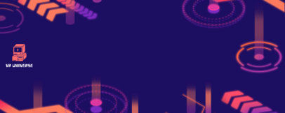 Placeit - Twitch Banner Template Featuring Virtual Reality-Style Graphics