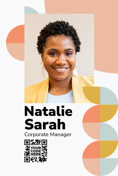 Placeit - Back ID Card Maker with a Terms and Conditions Agreement and ...