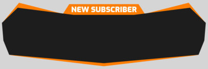 Placeit - Resub Twitch Alert Box Template Featuring a Modern Style