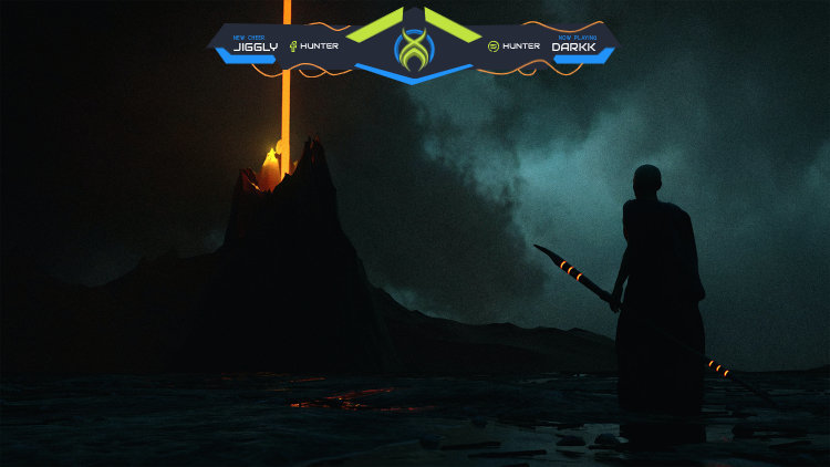 Placeit - Twitch Overlay Creator with an Intergalactic-Style Graphic