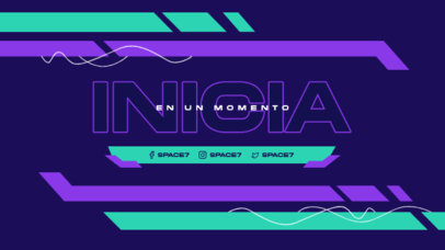 Placeit - Twitch Overlay Template with a Bold Stream is Over Text