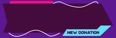 Placeit - Twitch Alert Box Generator Featuring Modern Wavy Lines