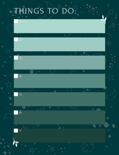 Placeit - Weekly Planner Generator with To-Do Lists Organized by Priority