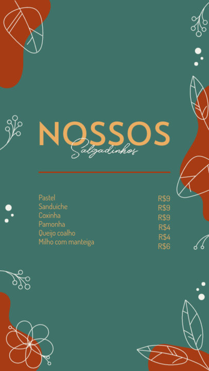 Placeit - Small Business Menu Template for an Italian Restaurant