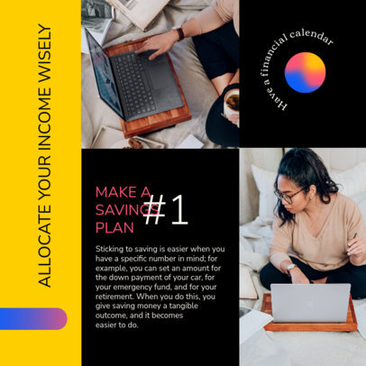 Placeit - Instagram Post Creator with Basic Aspects for a Monthly ...