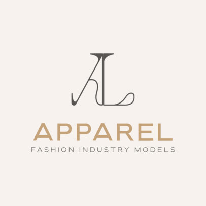 Placeit - Sophisticated Logo Maker for an Elite Fashion Models Industry