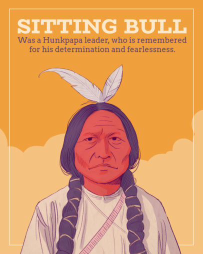 Placeit - Illustrated Instagram Post Creator Featuring a Native ...