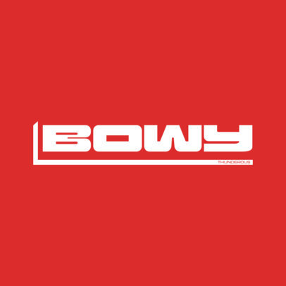 Placeit - DJ Logo Creator Featuring a Minimalist Layout