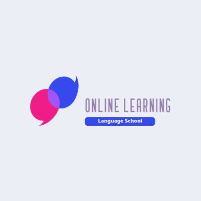 Placeit - Custom Logo Maker for Language Learning Center