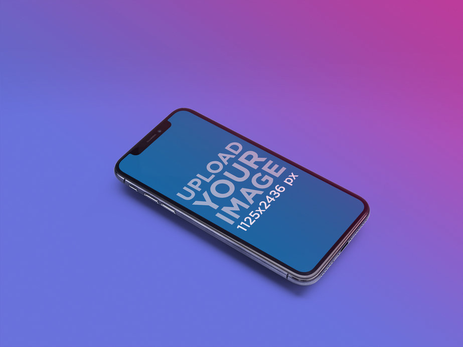 Placeit IPhone 11 Pro Mockup Lying On A Bicolor Gradient Surface placeit-iphone-11-pro-mockup-lying-on-a-bicolor-gradient-surface