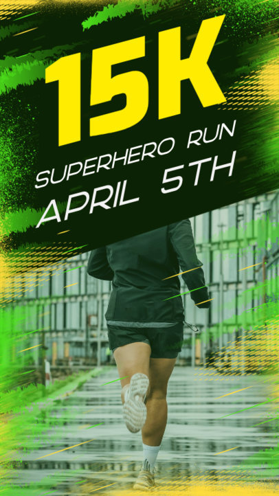 Placeit - Instagram Story Template to Promote Theme Races