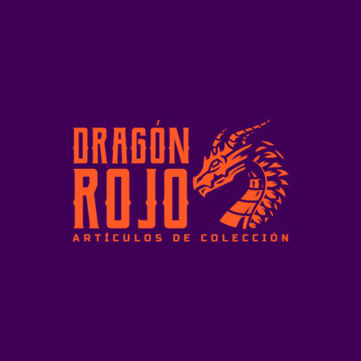 Placeit - Toy Figures Logo Template for a Collectible Store