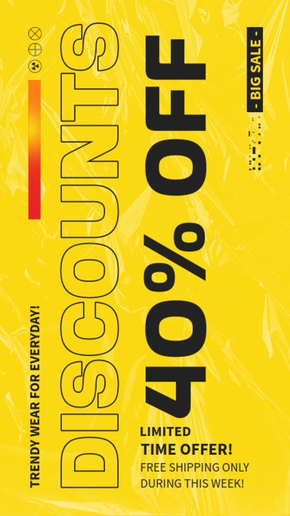 Placeit - Instagram Story Generator Featuring Half Off Discount Promos