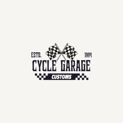 Placeit - Logo Generator for a Motorbike Garage Business