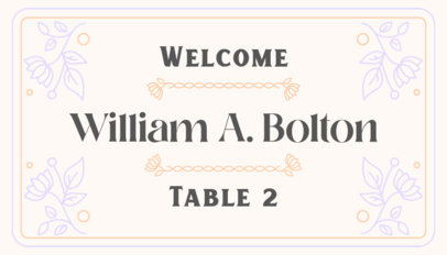 Placeit - Wedding-Themed Invitation Maker Featuring Floral Graphics