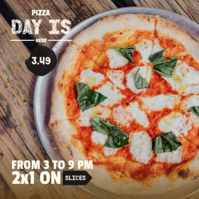 Placeit - BoGo Instagram Post Maker for National Pizza Day